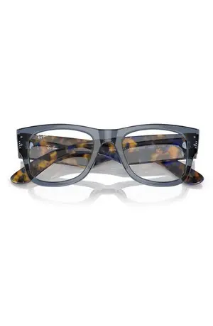 Ray-ban 51mm Mega Wayfarer - Dark Blue