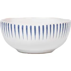 JULISKA Sitio Stripe Cereal Bowl - Delft Blue