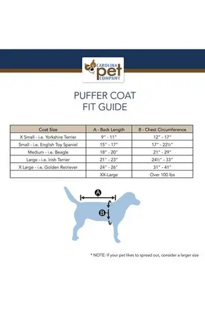 Pendleton Puffer Dog Coat - Teal