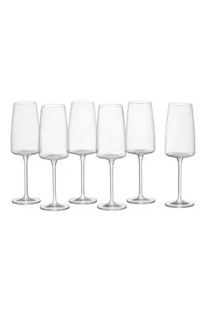 ZWIESEL GLAS Schott Zwiesel Sensa Set Of 6 Champagne Flutes - Clear