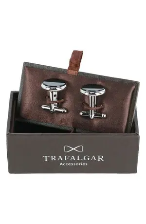 Trafalgar Sutton Cuff Links - Silver