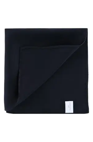 Trafalgar Sutton Silk Pocket Square - Black
