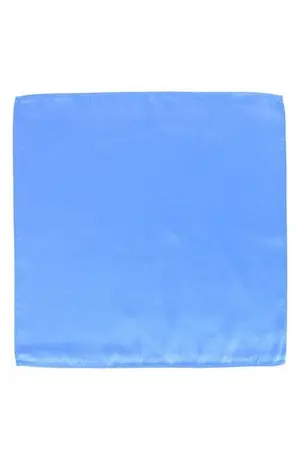 Trafalgar Sutton Silk Pocket Square - Blue