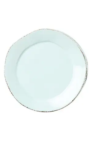 VIETRI Lastra Stoneware Salad Plate - Aqua