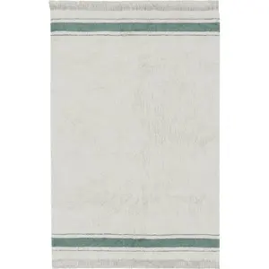 LORENA CANALS Gastro Washable Cotton Blend Rug - Vintage Blue