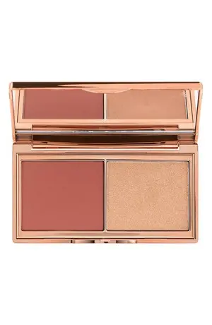 Charlotte Tilbury Hollywood Blush & Glow Face Palette - Tan/ Deep