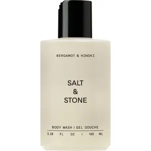 SALT & STONE Bergamot & Hinoki Body Wash - Travel