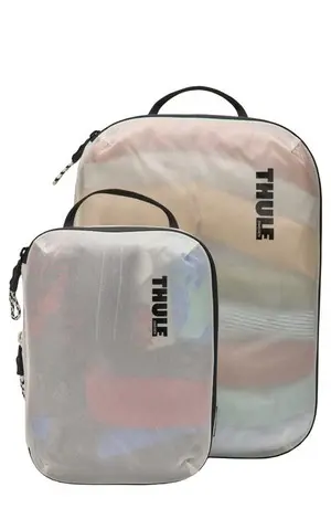 Thule Two-piece Compression Packing Cube Luggage Set - White