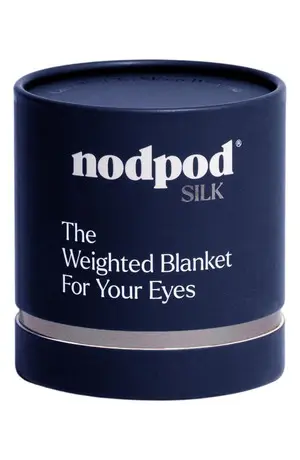 NODPOD Silk & Velvet Weighted Sleep Mask - Sapphire