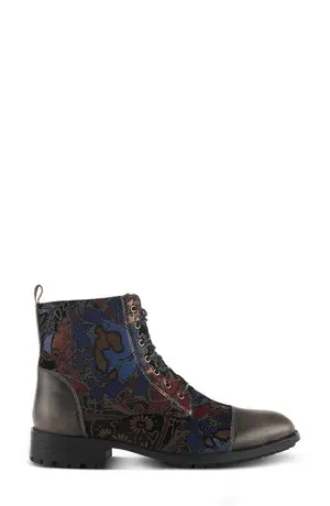 SPRING STEP SHOES Elton Bootie - Grey Multi