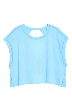 Free People My Tee Time T-shirt - Bright Blue