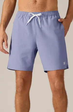 RHONE R&r 7.5-inch Swim Trunks Silver Bullet
