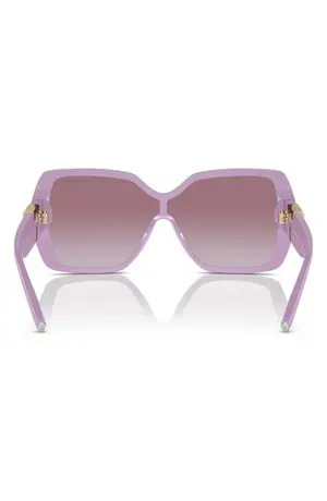 Tiffany & Co. 129mm Gradient Pillow Sunglasses - Violet