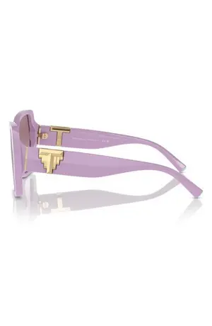 Tiffany & Co. 129mm Gradient Pillow Sunglasses - Violet