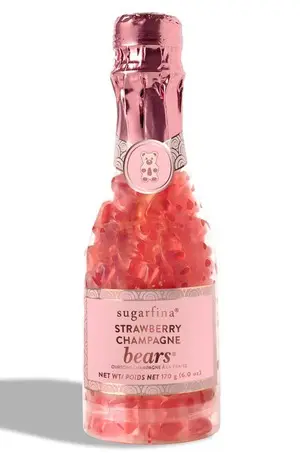 SUGARFINA Strawberry Champagne Bears Candy - Pink