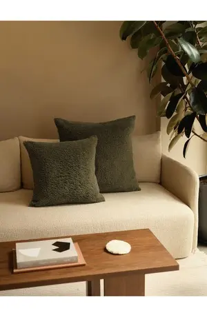 HOMMEY Essential Fleece Pillow Cover