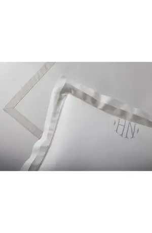 MATOUK Ambrose Duvet Cover - Bone/silver