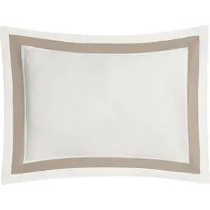 MATOUK Ambrose Pillow Sham - Bone/ Khaki