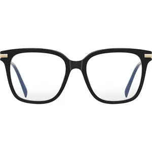 FIFTH & NINTH Yara Blue Light Blocking Square Frame Eyeglasses - Black