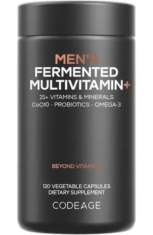 CODEAGE Daily Multivitamins Capsules25+ Vitamins & Minerals - Black