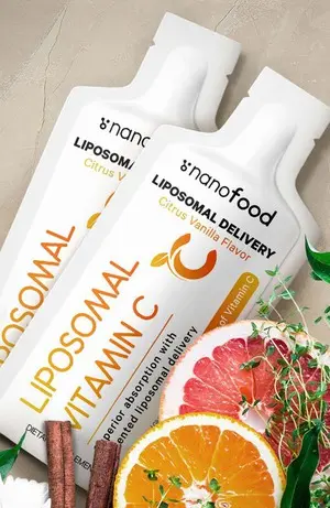 CODEAGE Nanofood Liposomal Vitamin C + E Liquid Supplement