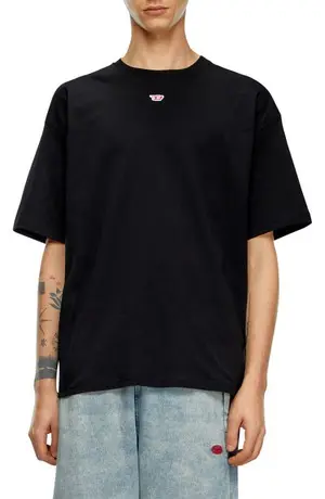 DIESEL® T-boxt-d Logo T-shirt - Black