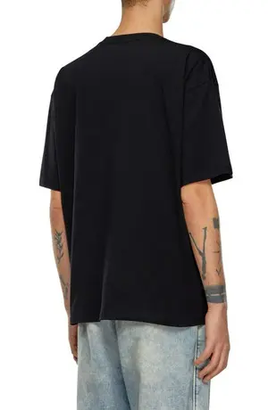 DIESEL® T-boxt-d Logo T-shirt - Black