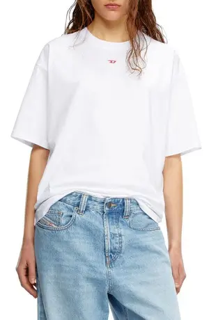 DIESEL® T-boxt-d Logo T-shirt White