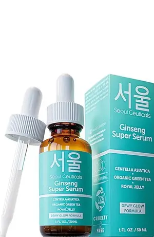 SEOUL CEUTICALS Korean Skincare Ginseng Super Serum - Clear