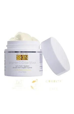 ADMIRE MY SKIN Vitamin C Glow Mask For Brighteningcontains Glycolic And Lactic Acids - Clear
