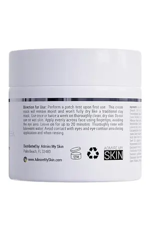 ADMIRE MY SKIN Vitamin C Glow Mask For Brighteningcontains Glycolic And Lactic Acids - Clear