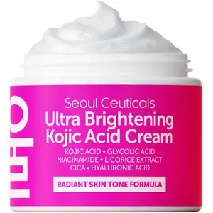 SEOUL CEUTICALS Korean Skincare Ultra Brightening Kojic Acid Cream - Clear