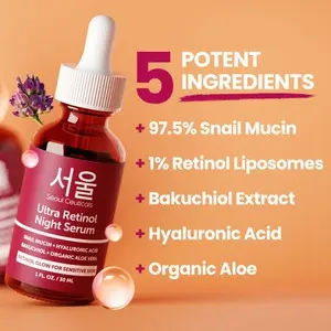 SEOUL CEUTICALS Korean Skincare Ultra Retinol Night Serum