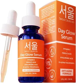 SEOUL CEUTICALS Korean Skincare Day Glow Vitamin C Serum - Clear