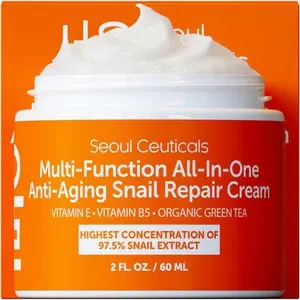 SEOUL CEUTICALS Korean Skincare Anti-aging Snail Repair Cream - Clear