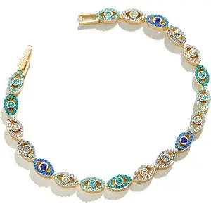 Baublebar Crystal Evil Eye Bracelet - Blue