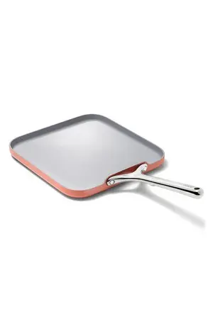 CARAWAY 11" Ceramic Nonstick Square Griddle - Terracotta