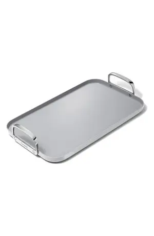 CARAWAY Ceramic Nonstick Double Burner Griddle - Gray