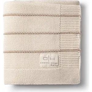 DOMANI HOME Bande Baby Blanket - Linen