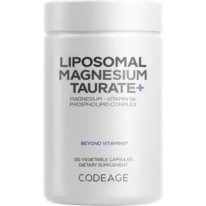 CODEAGE Liposomal Magnesium Taurate+ Mineral Supplement - White