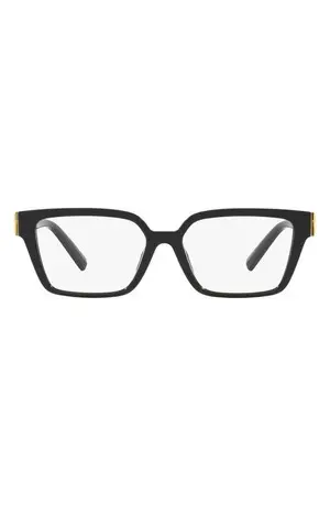 Tiffany & Co. 53mm Rectangular Eyeglasses - Black