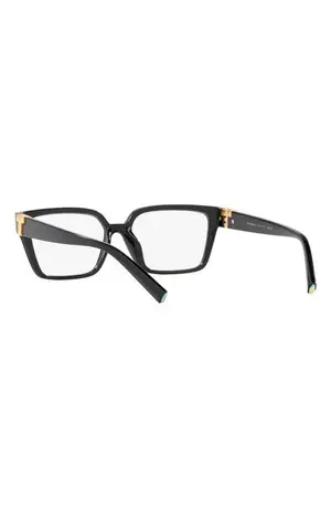 Tiffany & Co. 53mm Rectangular Eyeglasses - Black