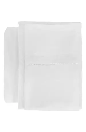 POM POM AT HOME Classico Cotton Sateen Sheet Set - White
