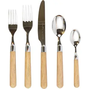 VIETRI Albero 5-piece Place Setting Oak