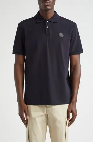 Men's Snap Placket Polos