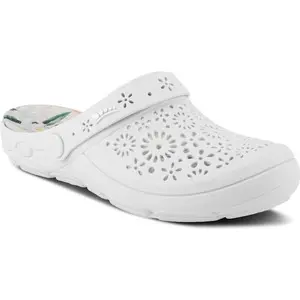 SPRING STEP SHOES Contigo Clog - White