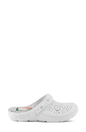 SPRING STEP SHOES Contigo Clog - White