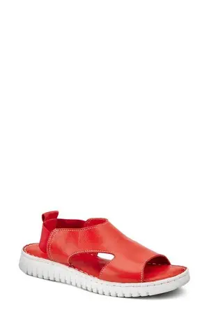 SPRING STEP SHOES Abadessa Slingback Sandal - Red