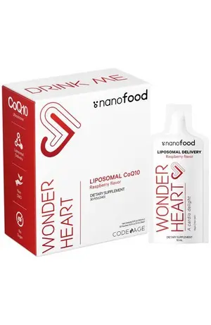 CODEAGE Wonder Heart Liquid Coq10 Liposomal Ubiquinone Supplement - White