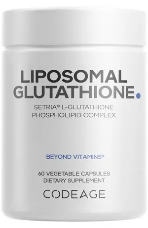 CODEAGE Liposomal Glutathione Setria® L-glutathione Supplement - White